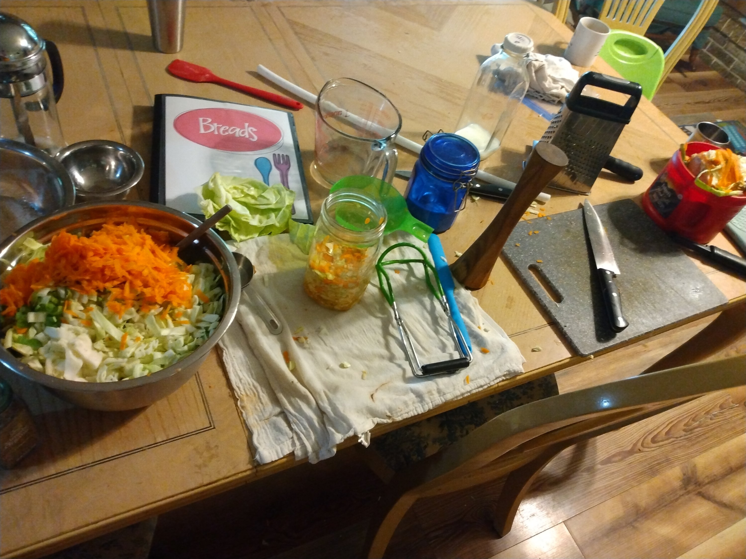 Fermentation Day! And a few updates – Wholly Holy Living